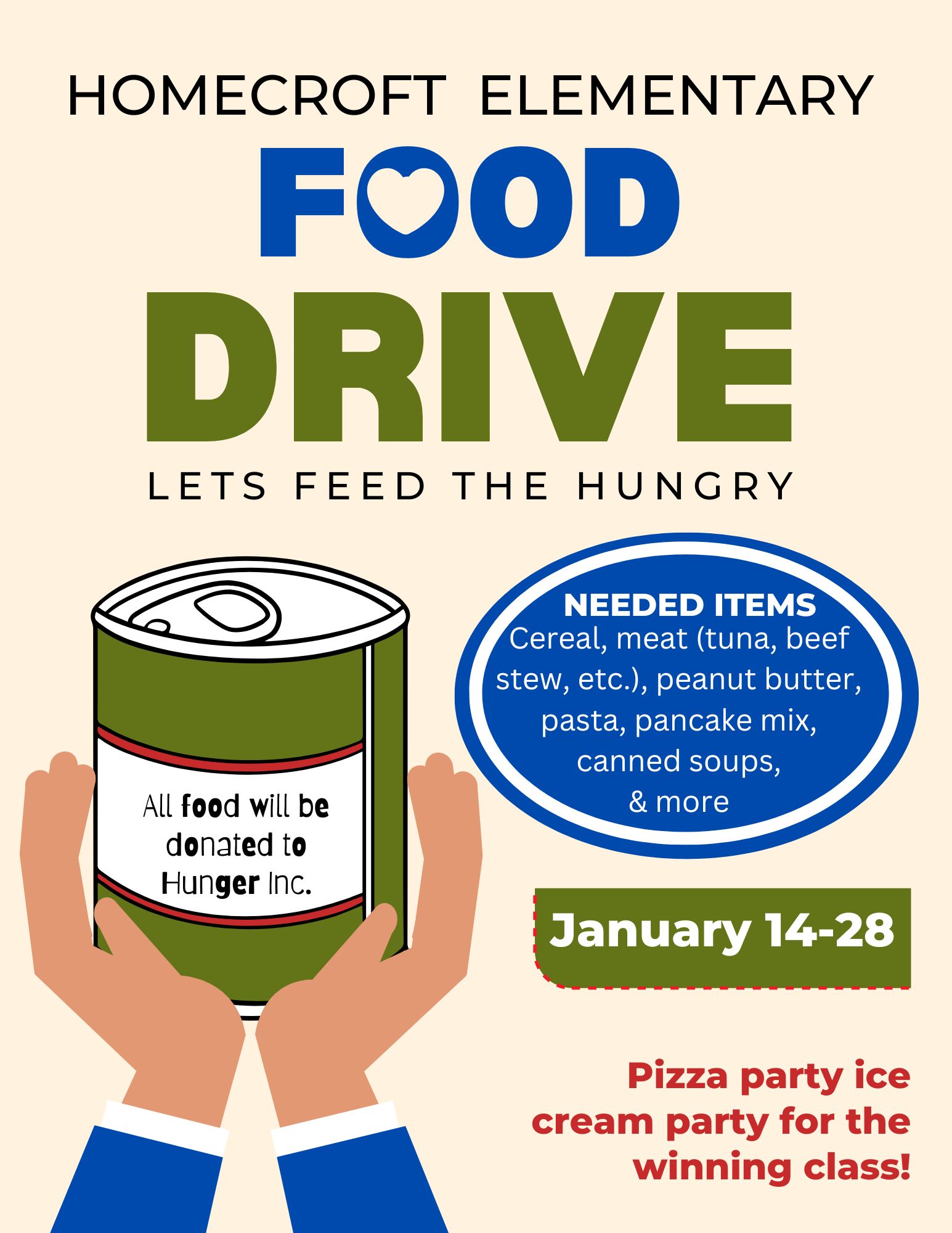 Food Drive - Homecroft Elementary