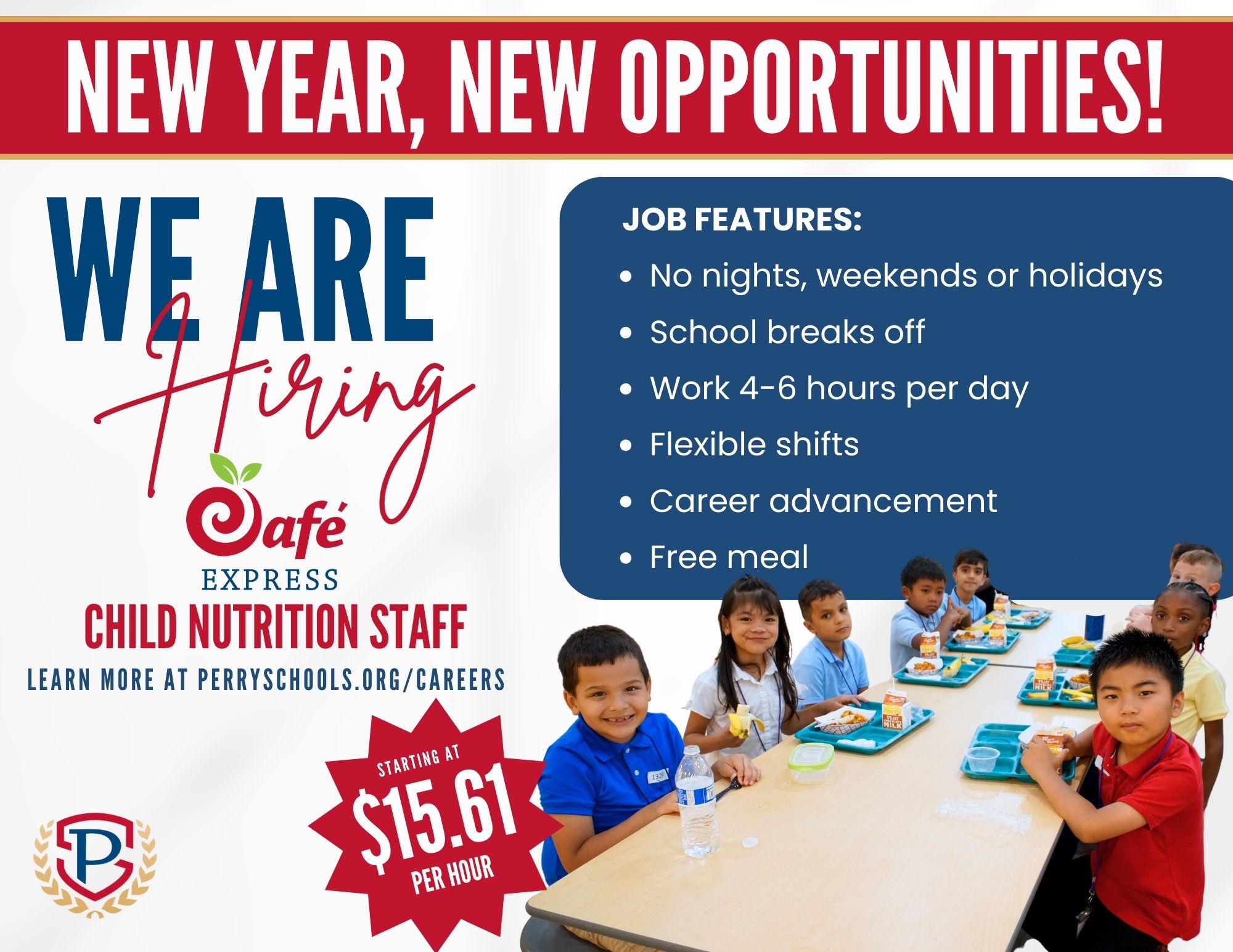 Join Our Child Nutrition Team! - Jeremiah Gray Elementary