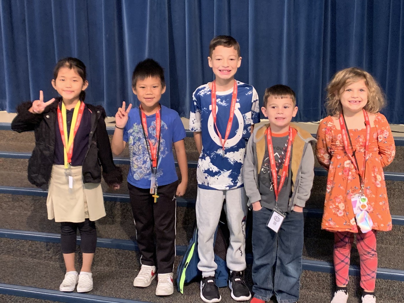 October Students of the Month - Rosa Parks Elementary School