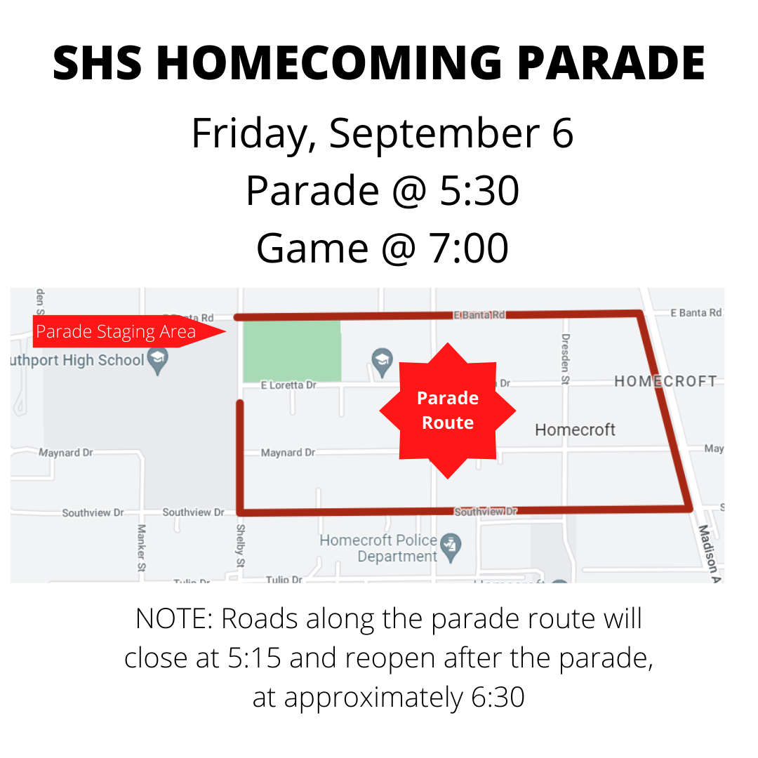 Homecoming 2024 Events - Southport High School