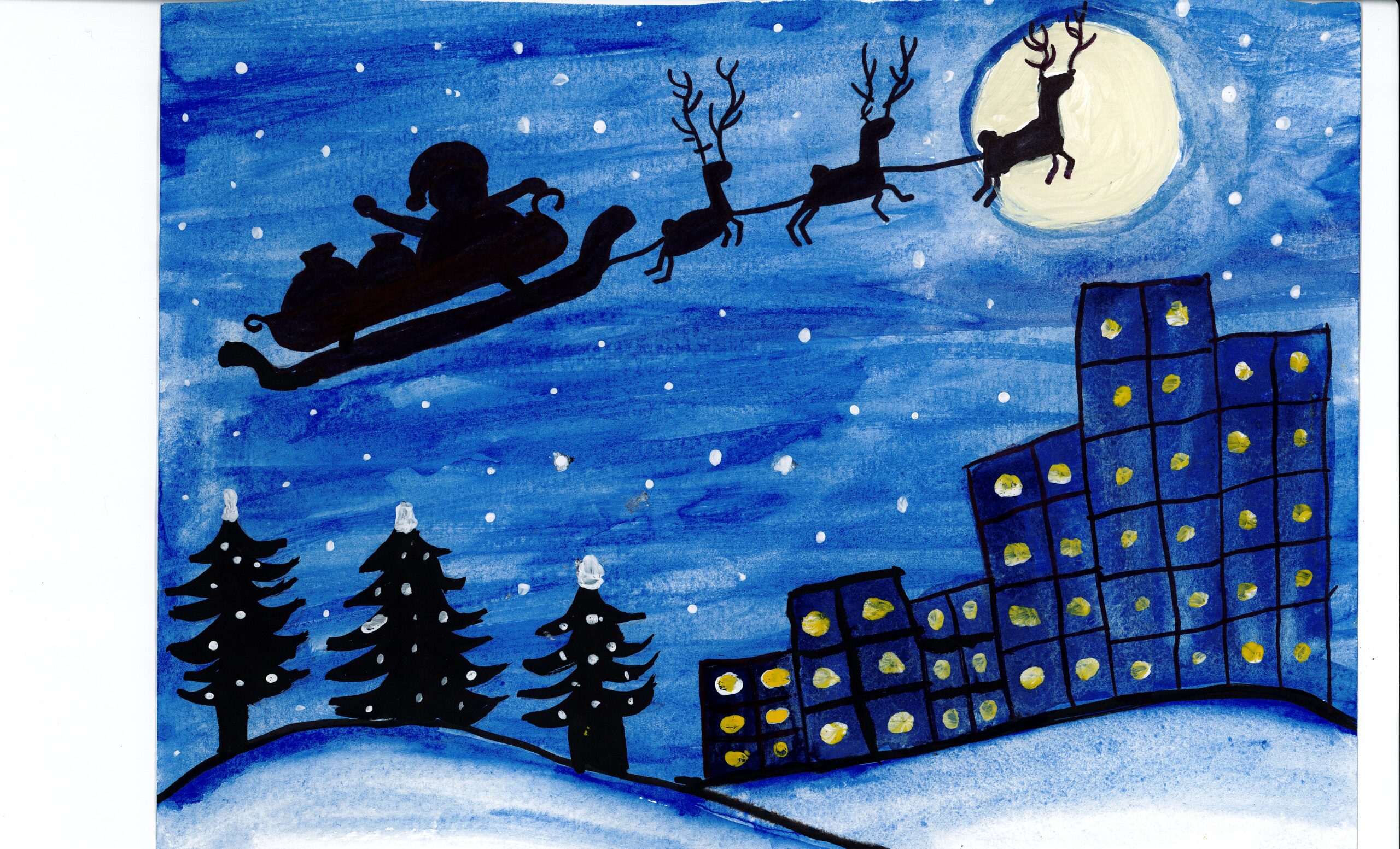 2025 District Holiday Card Contest Winner Announced - Perry Township ...